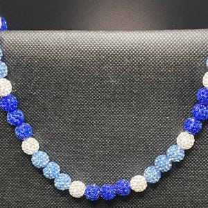 NY Yankees Bling Necklace: MLB Rhinestone Baseball Jewelry - Etsy