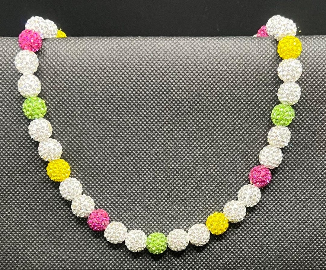 MLB Inspired Rhinestone Bling Necklace - Padres Colors - Etsy