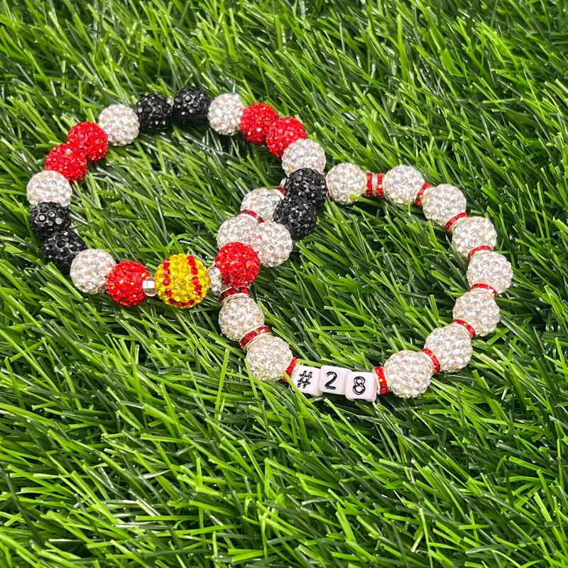 Softball Bracelets - Etsy