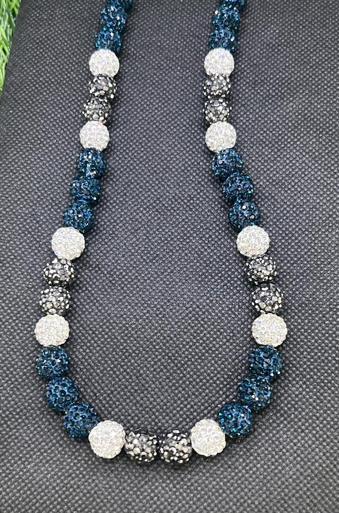 NY Yankees Bling Necklace: MLB Rhinestone Baseball Jewelry - Etsy