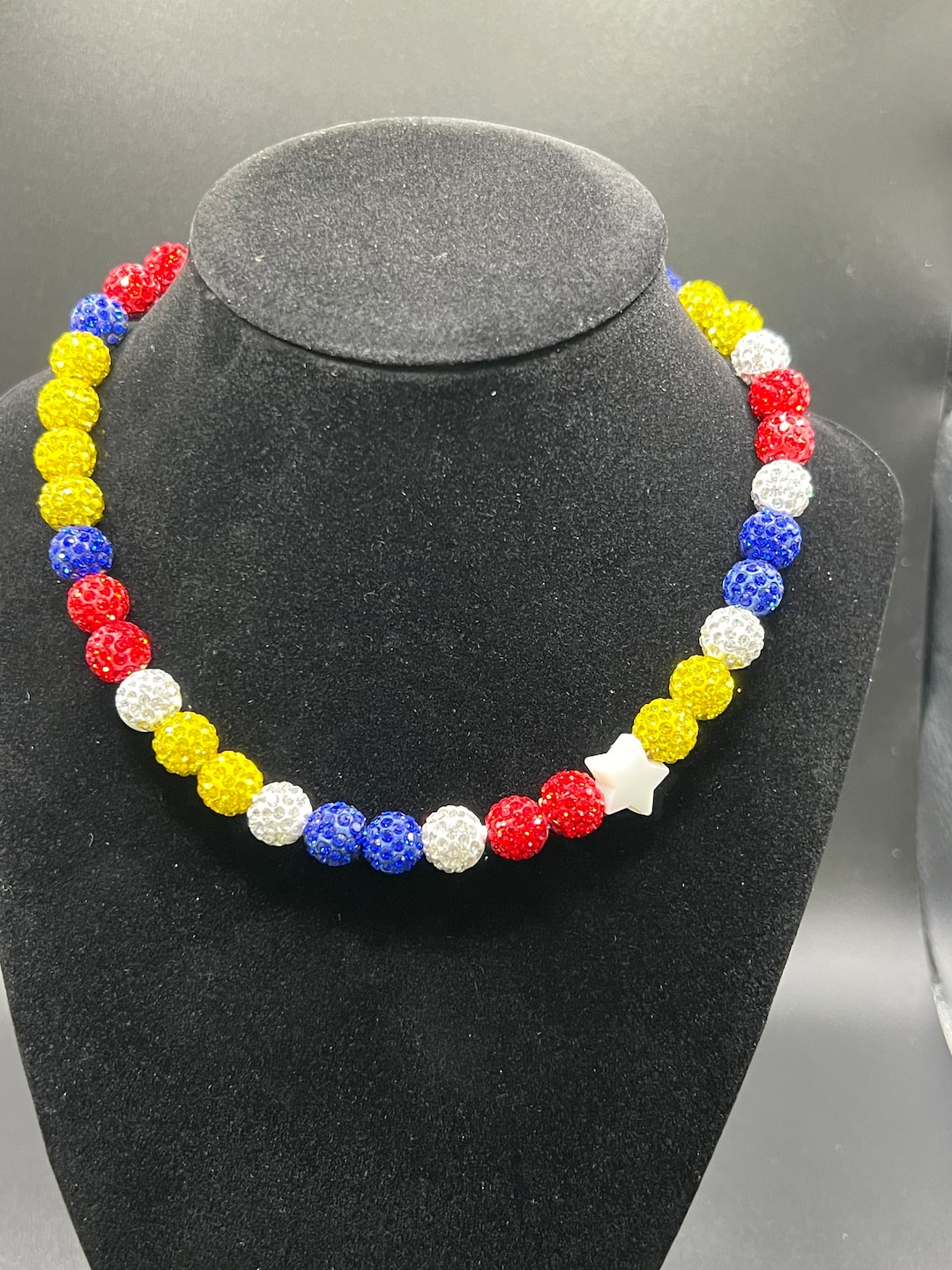 Baseball Rhinestone Necklace Acuna Bling Baseball Necklace - Etsy