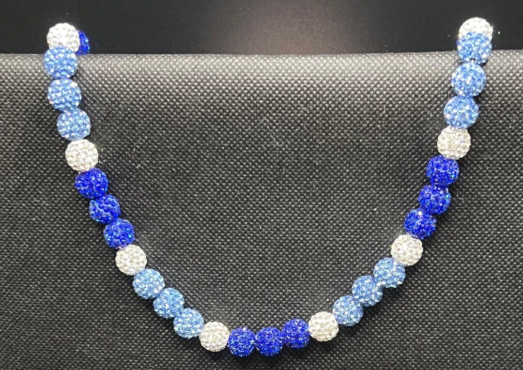 CUSTOM- Personalized Baseball Bling Necklace- Sparkle Necklace - Player ...