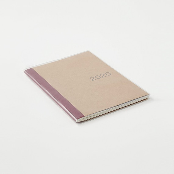 Office MUJI japan 2019 B5 size monthly weekly schedule planner note ...
