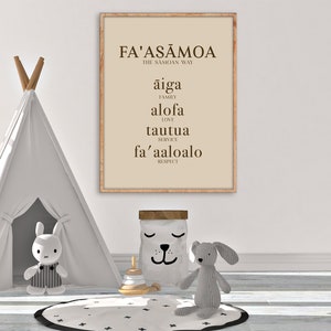 Fa'asamoa the Samoan Way (family, Love, Service, Respect) Natural ...