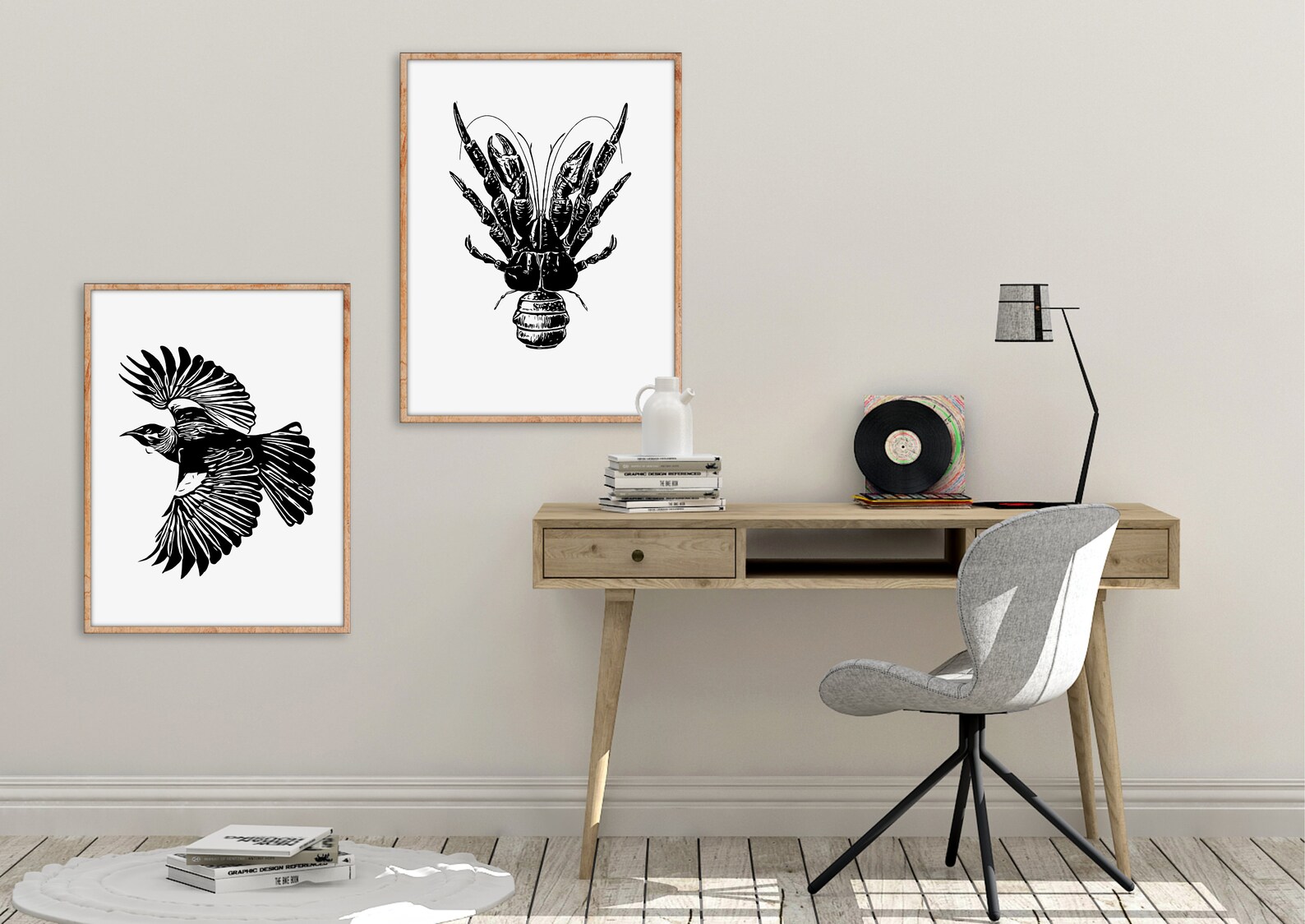 Digital New Zealand Tui Bird Print - Etsy
