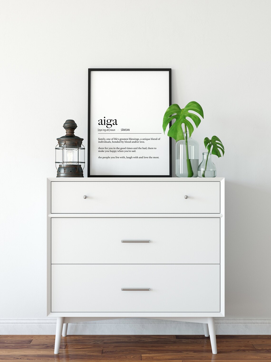 Samoa Aiga family Definition Digital Print - Etsy