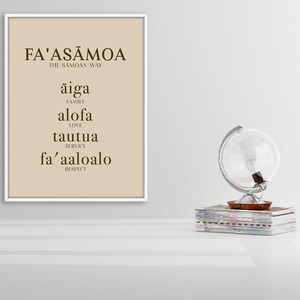 Fa'asamoa the Samoan Way (family, Love, Service, Respect) Natural ...