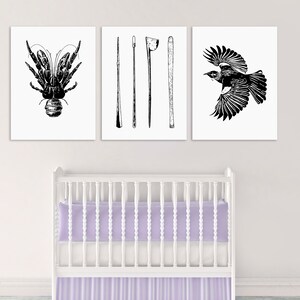 Digital New Zealand Tui Bird Print - Etsy