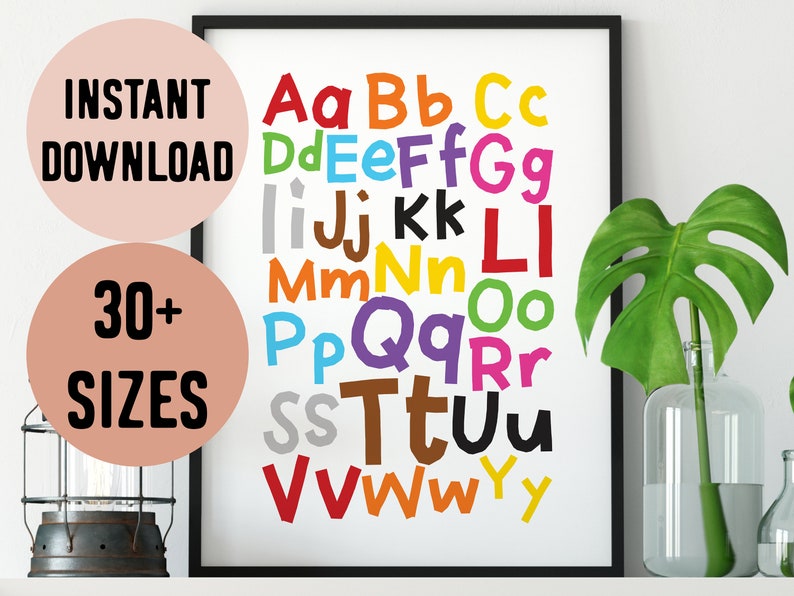 Digital Fiji Language Rainbow Alphabet Numbers and Colours | Etsy