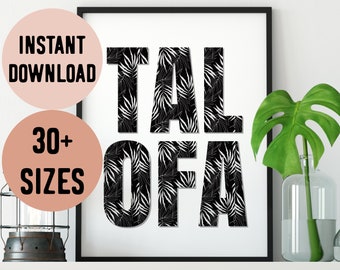 Samoan Hello Art - Etsy Australia