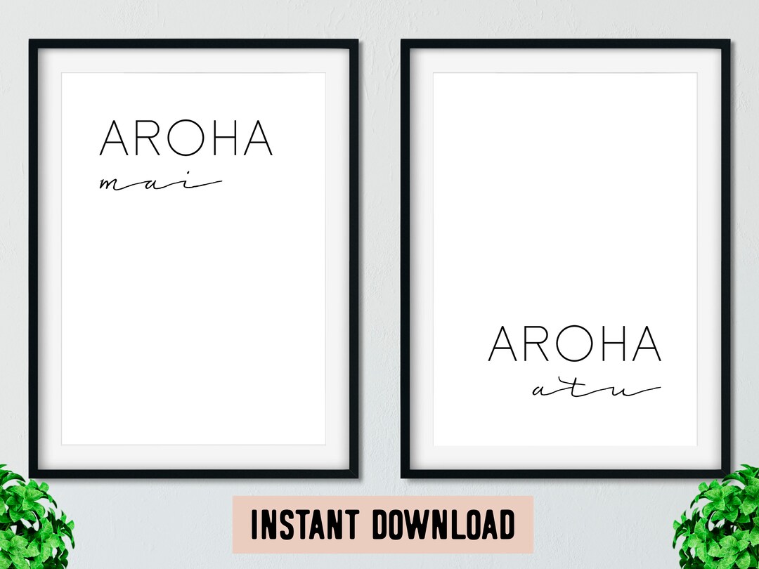 New Zealand Aroha Mai, Aroha Atu (love Received, Love Returned) Maori ...