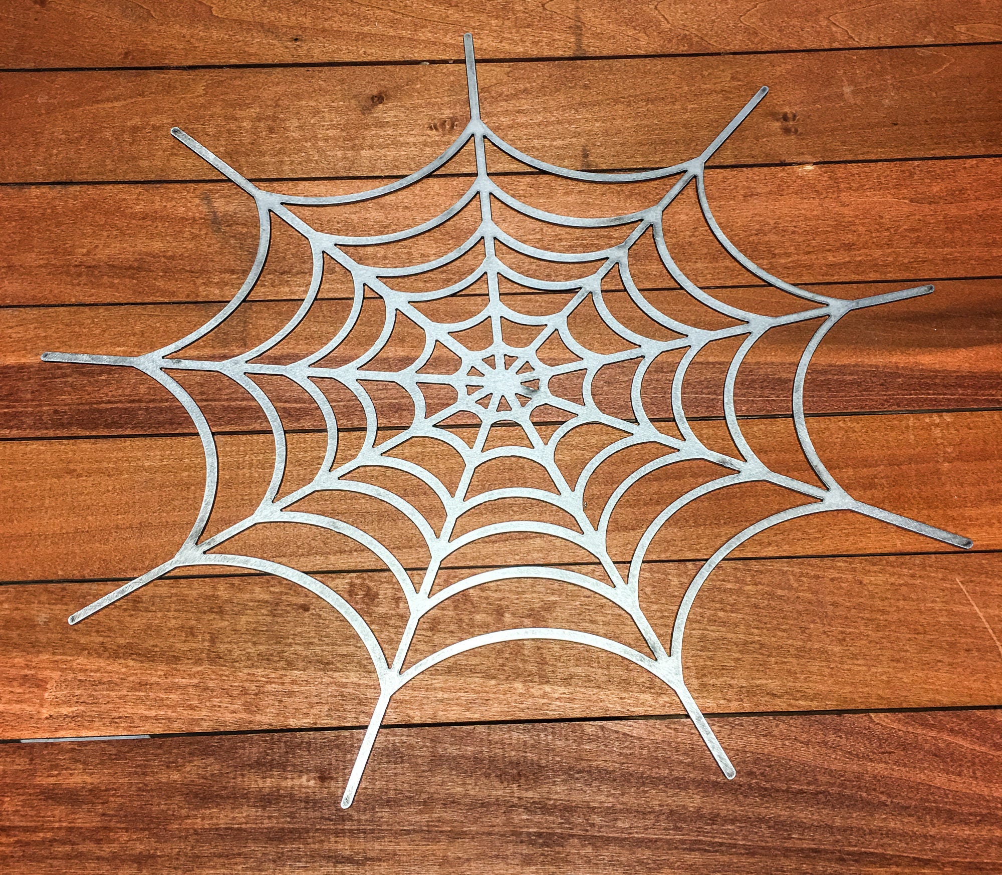 Decoración de metal Spider Web de 16 | Etsy