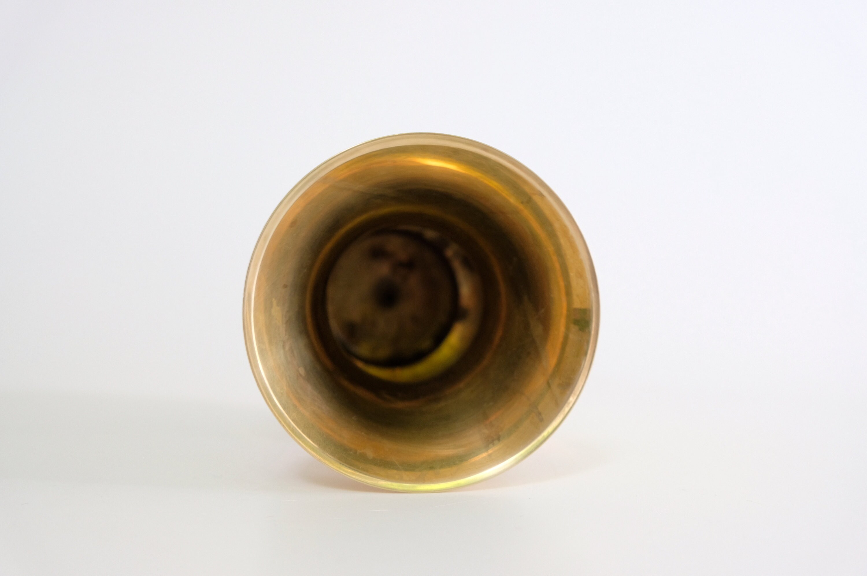 Vintage Mid Century Modern Design Messing Vase massiv | Etsy