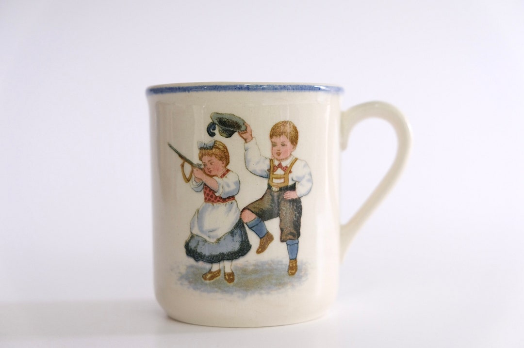 Villeroy & Boch Mettlach Saar Antique Cup Mug Vintage Tea Cup Coffee ...