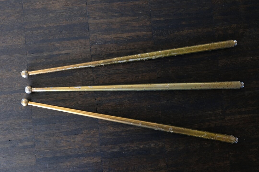 Vintage Mid Century Modern Table Legs Set of 3, Mcm Furniture Legs ...