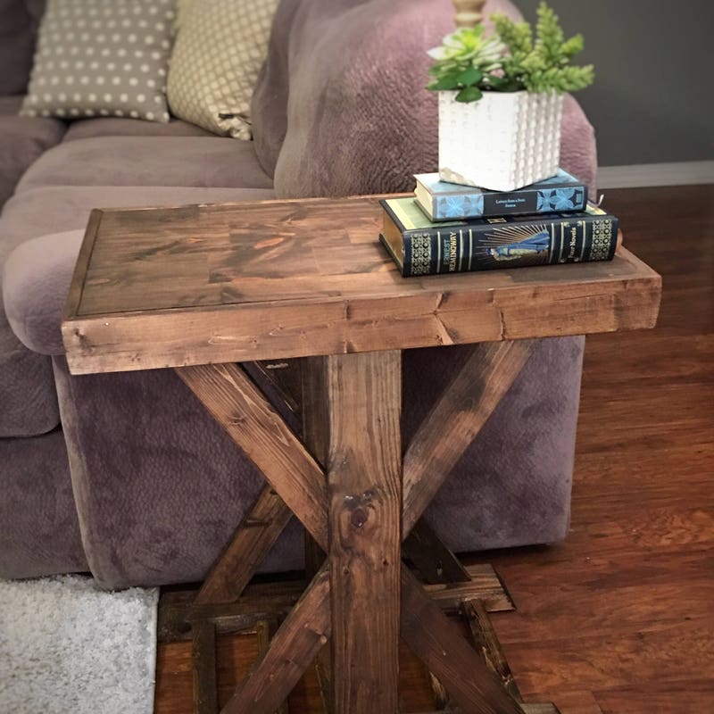 Farmhouse End Table - Etsy