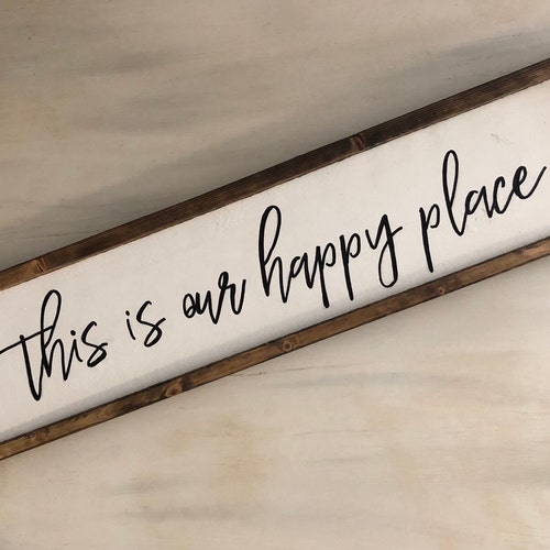This is Our Happy Place Steel Wall Decor - Etsy
