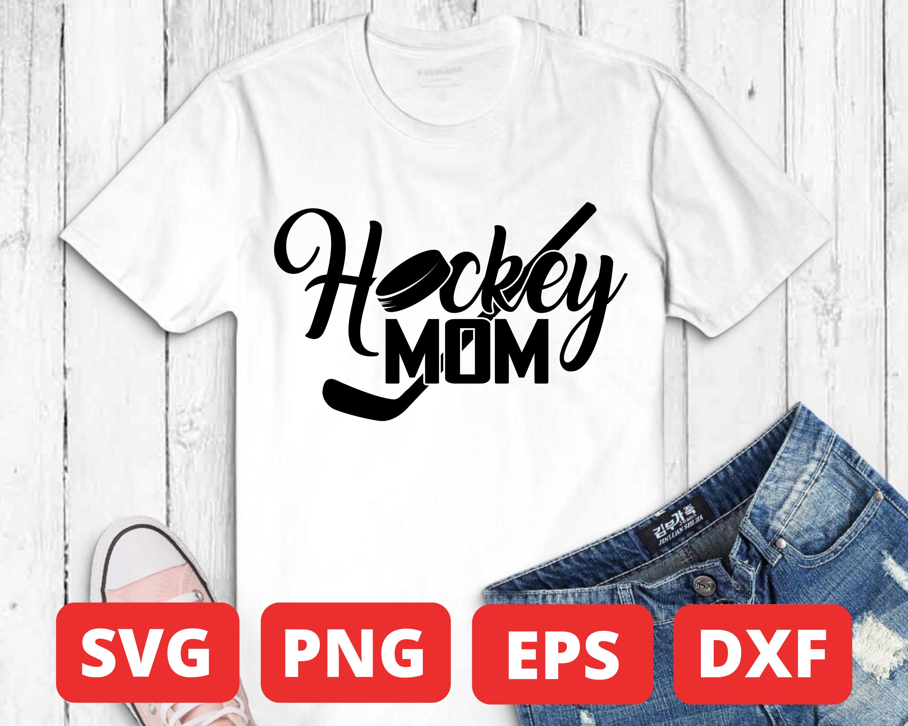 Hockey Mom Svg Cut File Hockey Mother Svg Instant Download Etsy