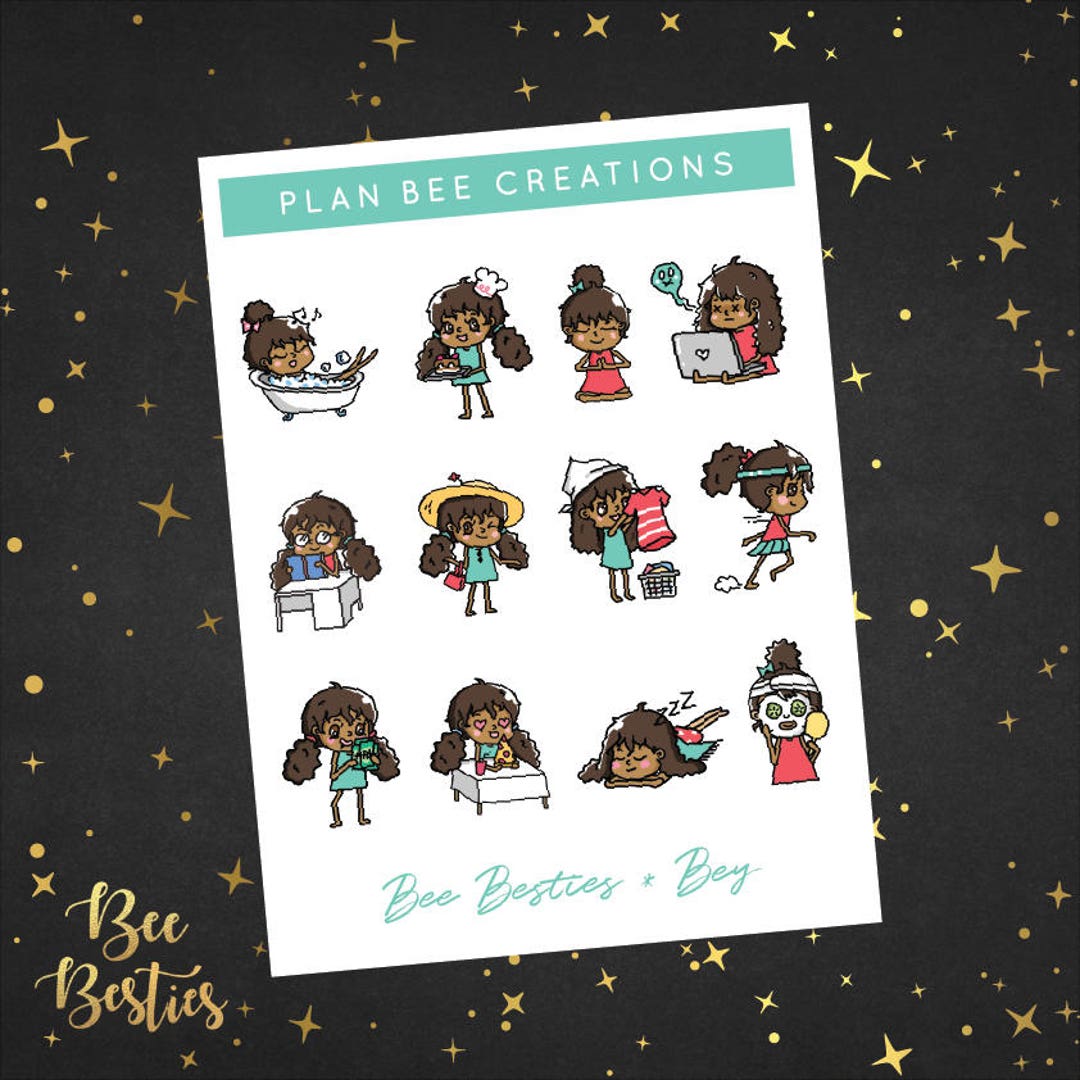 Bey Bee Besties // multi-task Sampler Functional Planner - Etsy