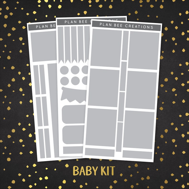 Overstock Grab Bag 25 SHEETS Stickers Kits, Characters / Weekly Planner ...