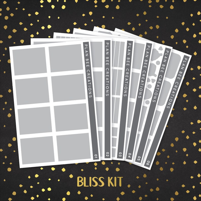 Overstock Grab Bag 25 SHEETS Stickers Kits, Characters / Weekly Planner ...