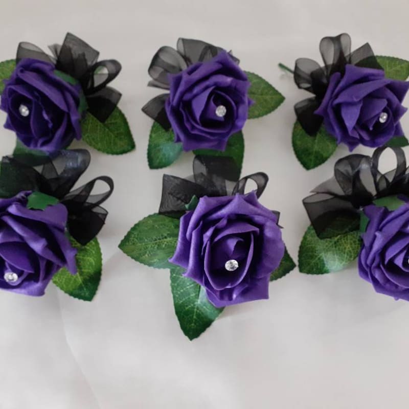 Funeral Button Holes - Etsy UK