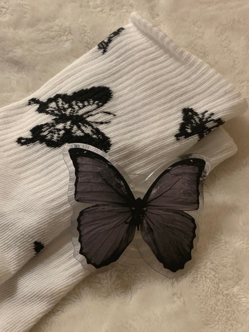 Butterfly Popsocket and Socks - Etsy