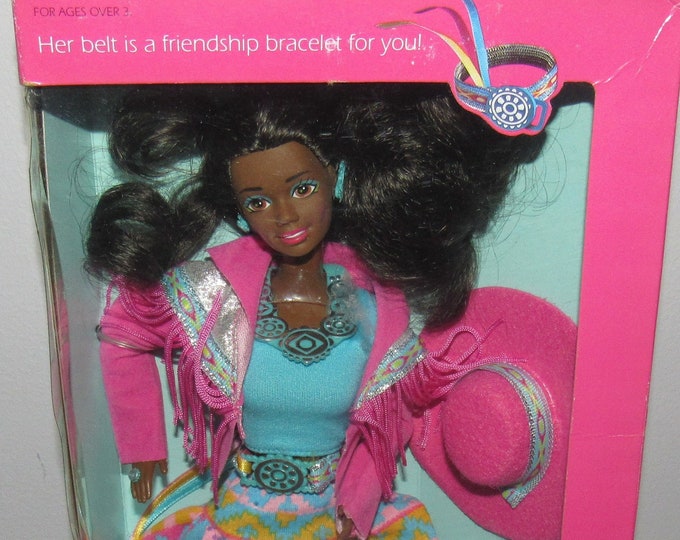 Vintage MIB & NRFB Beautiful Black western Fun Barbie2930 Circa 1989 - Etsy