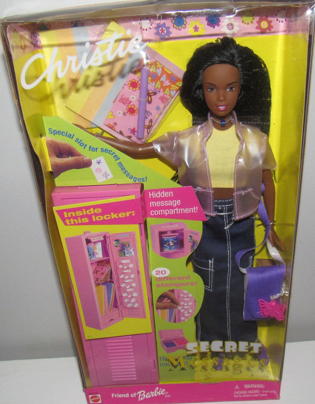 MIB NRFB Gorgeous Vintage Christie Barbie secret Messages 26423 Circa ...