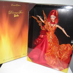 MIB & NRFB Vintage L.E. Dancing Fire Barbie 26327 Circa 1999 - Etsy