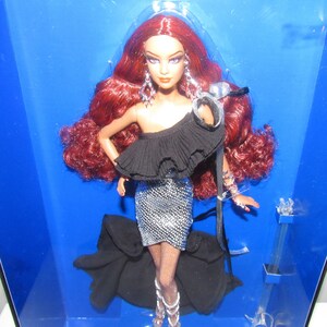 MIB NRFB Stunning Barbie "nisha" Stephen Burrows Mattel Gold Label ...