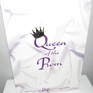 MIB NRFB Rare queen of the Prom 2001 National Barbie Doll Convention - Etsy