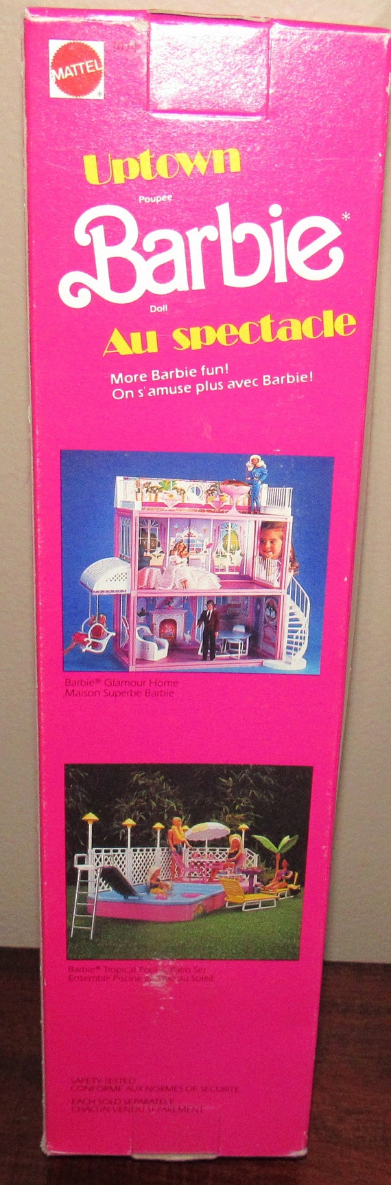 Barbie Box Back