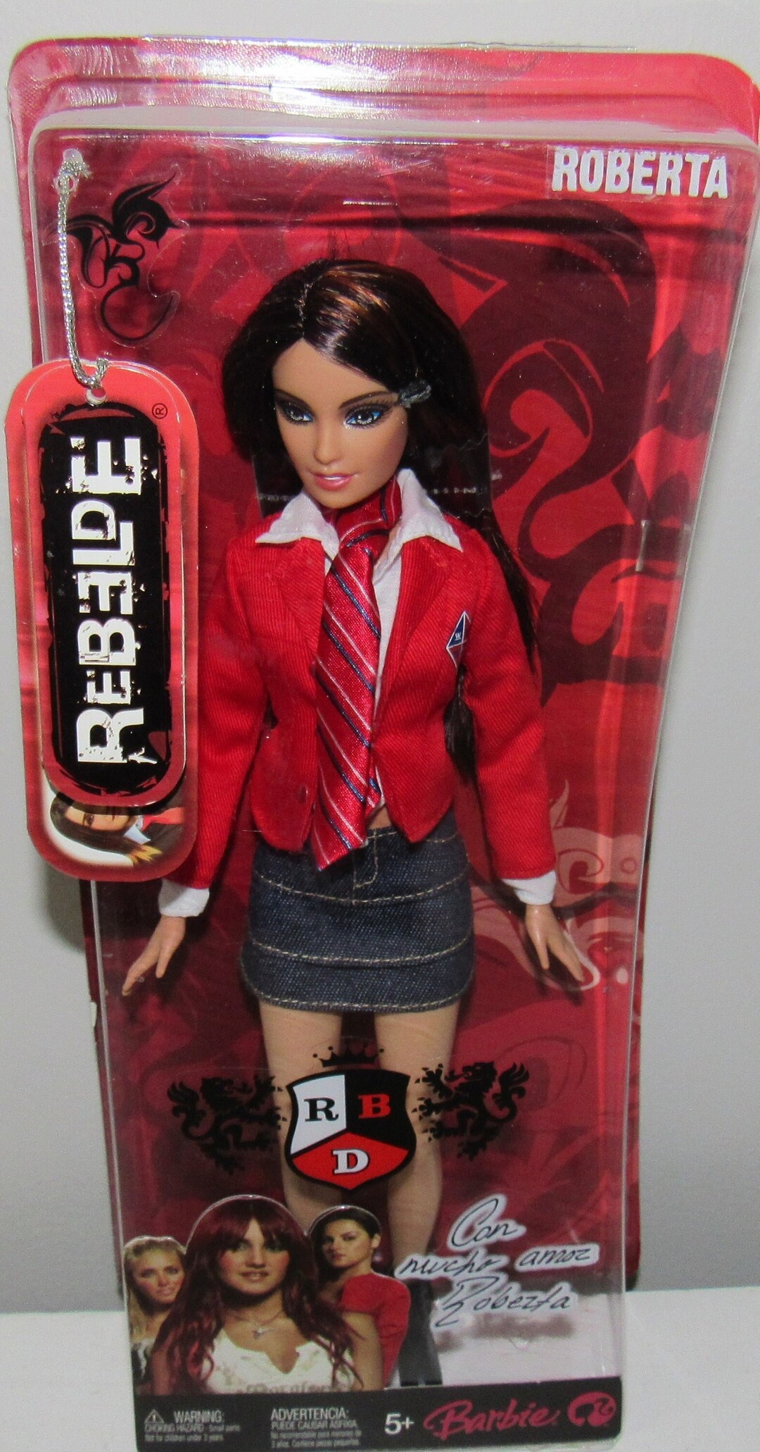 MIB NRFB Barbie RBD Rebelde Roberta Pardo Barbie Doll L8424 Mattel - Etsy