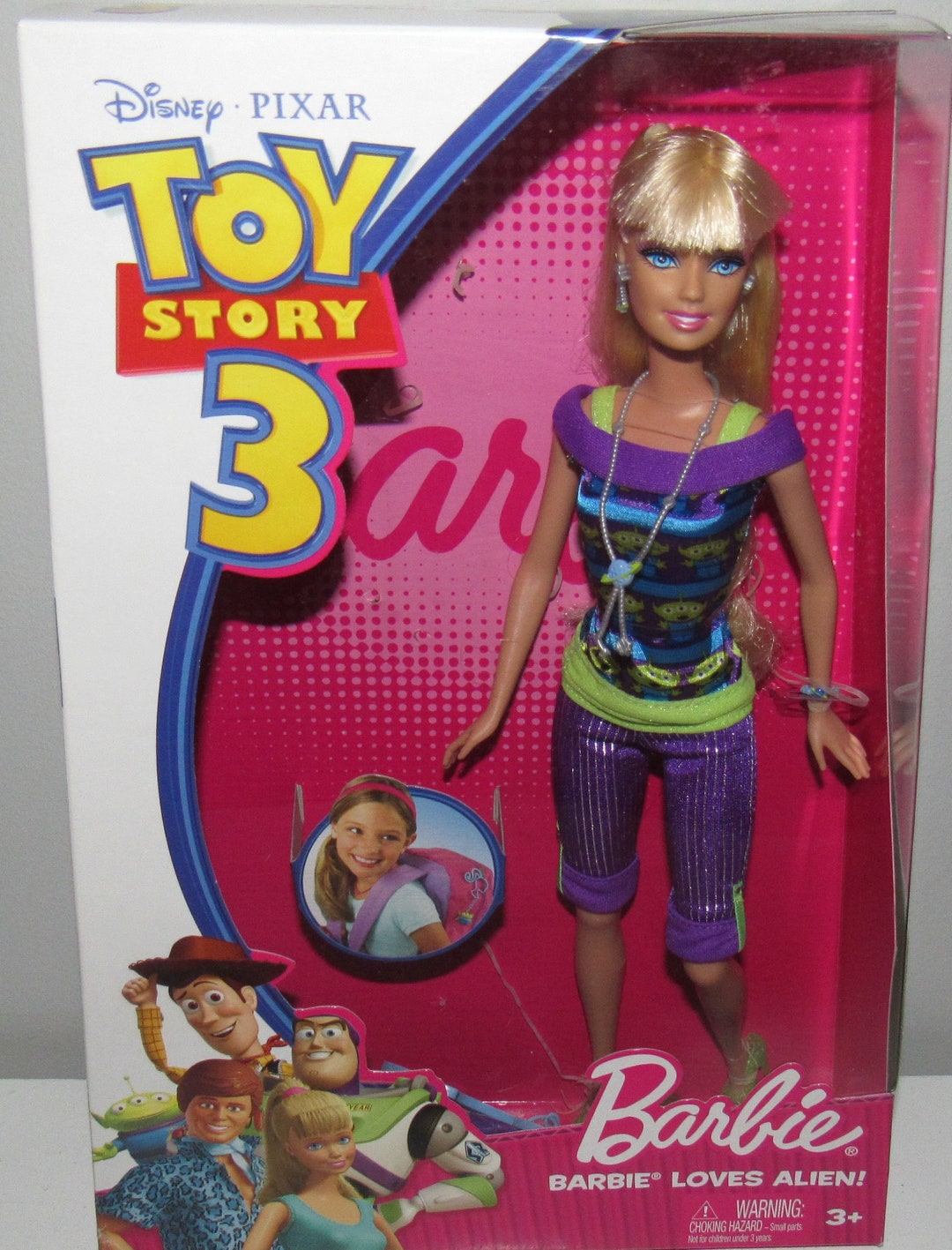 MIB NRFB Barbie Loves Alien! Disney Pixar Toy Story 3 - Etsy