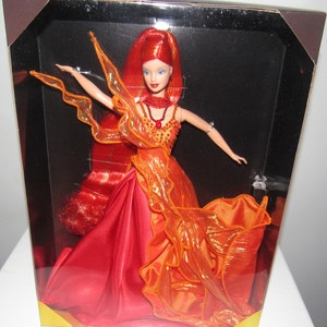 MIB & NRFB Vintage L.E. Dancing Fire Barbie 26327 Circa 1999 - Etsy