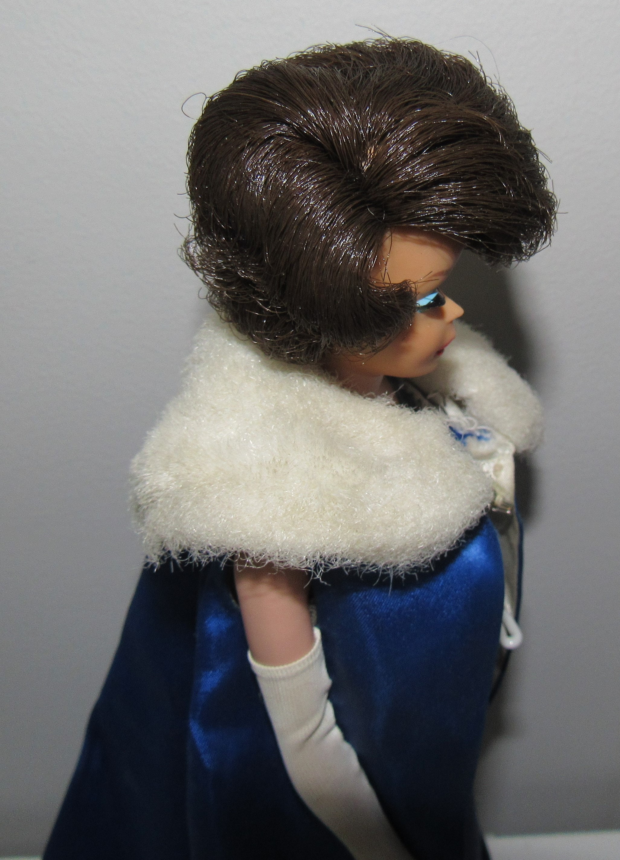Gorgeous Vintage Brunette Side-part Barbie in Midnight Blue - Etsy