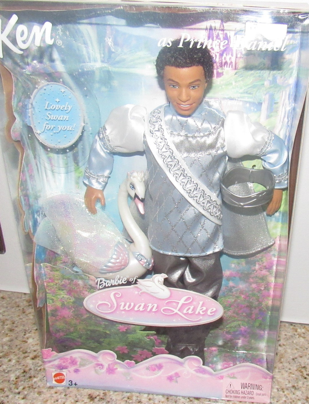 MIB and NRFB Handsome Black Ken Swan Lake as Prince Daniel #B2769 Circa ...