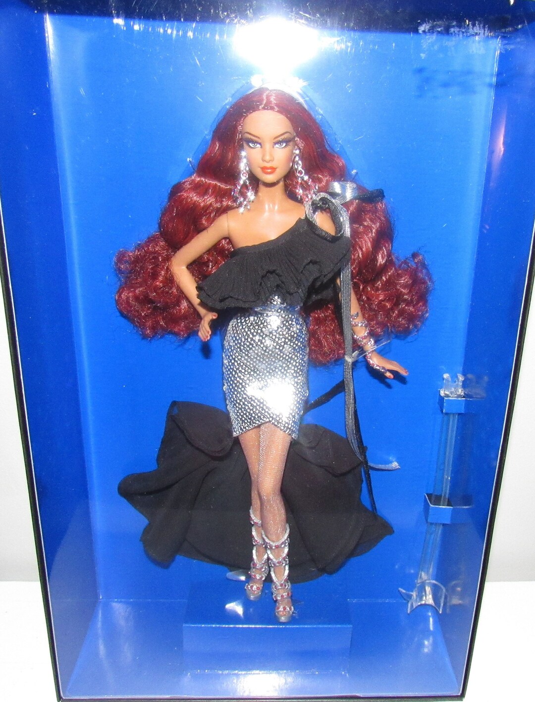 MIB NRFB Stunning Barbie "nisha" Stephen Burrows Mattel Gold Label ...