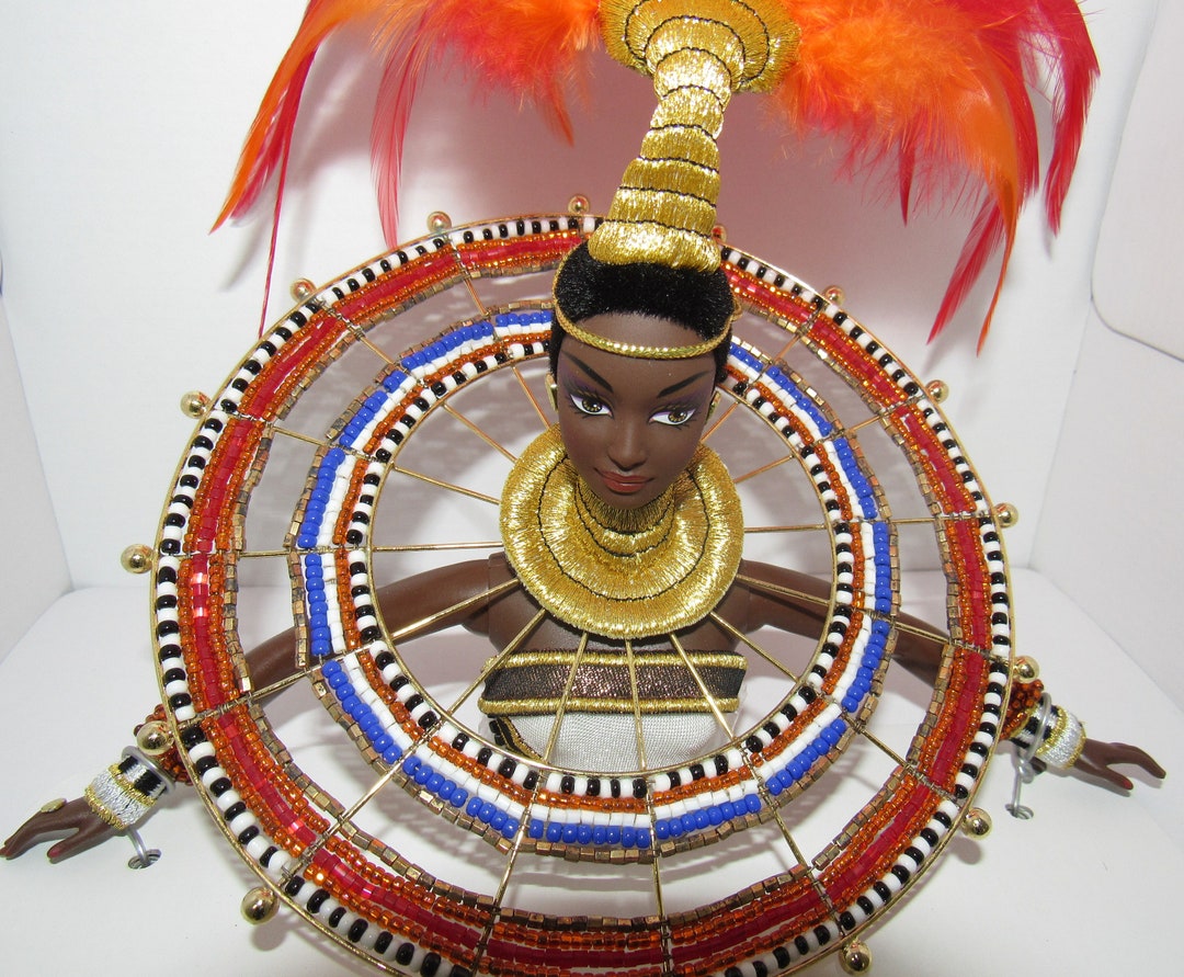 MIB NRFB Stunning Fantasy Goddess of Africa Mattel 1999 Bob Mackie ...