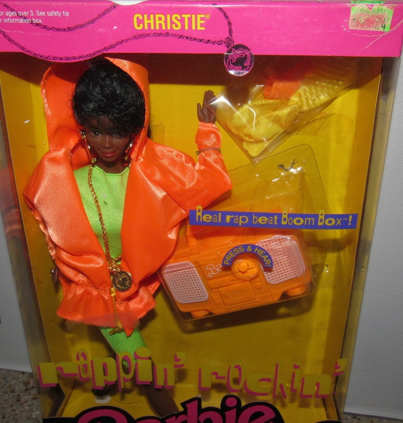 MIB NRFB Gorgeous "rappin' Rockin Christie Barbie #3265 Circa 1991 - Etsy