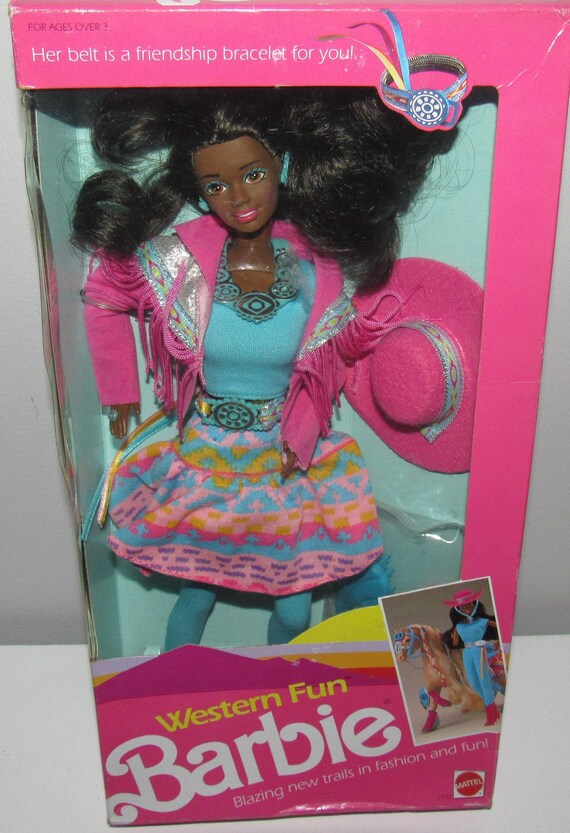 Vintage MIB & NRFB Beautiful Black western Fun - Etsy