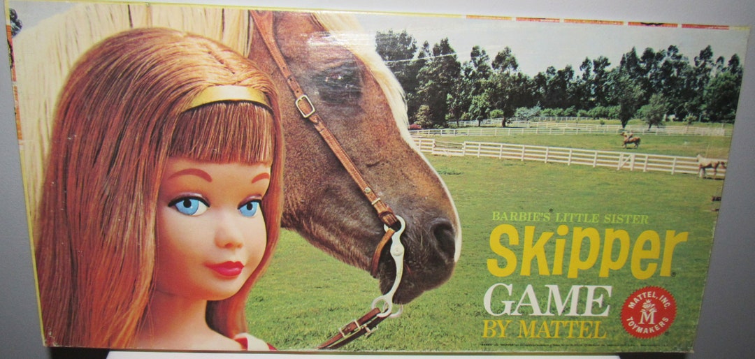 Vintage Skipper Board Game by Mattel Circa 1964 Complete - Etsy