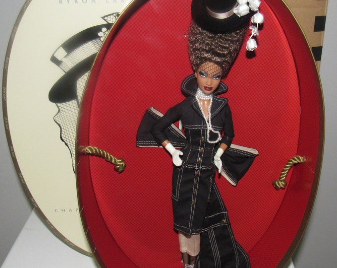 MIB NRFB Stunning Barbie "pepper" Byron Lars Chapeaux Collection W ...