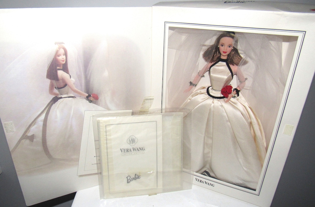 MIB NRFB Stunning L.E. Barbie "vera Wang Barbie #19788" Circa 1997 - Etsy