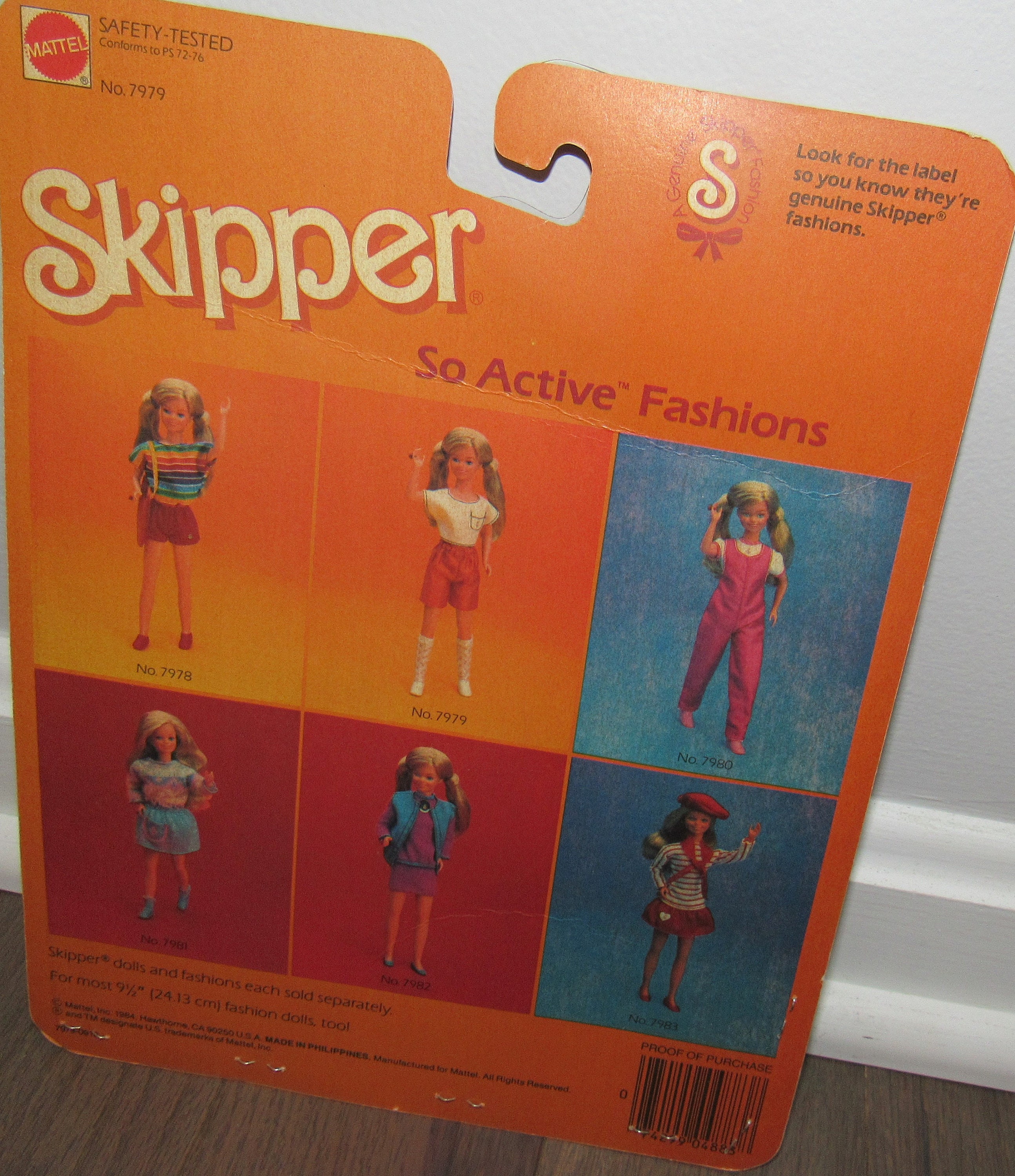 Vintage Mint in Package Vintage Skipper Fashion #7979 Circa 1984 - Etsy