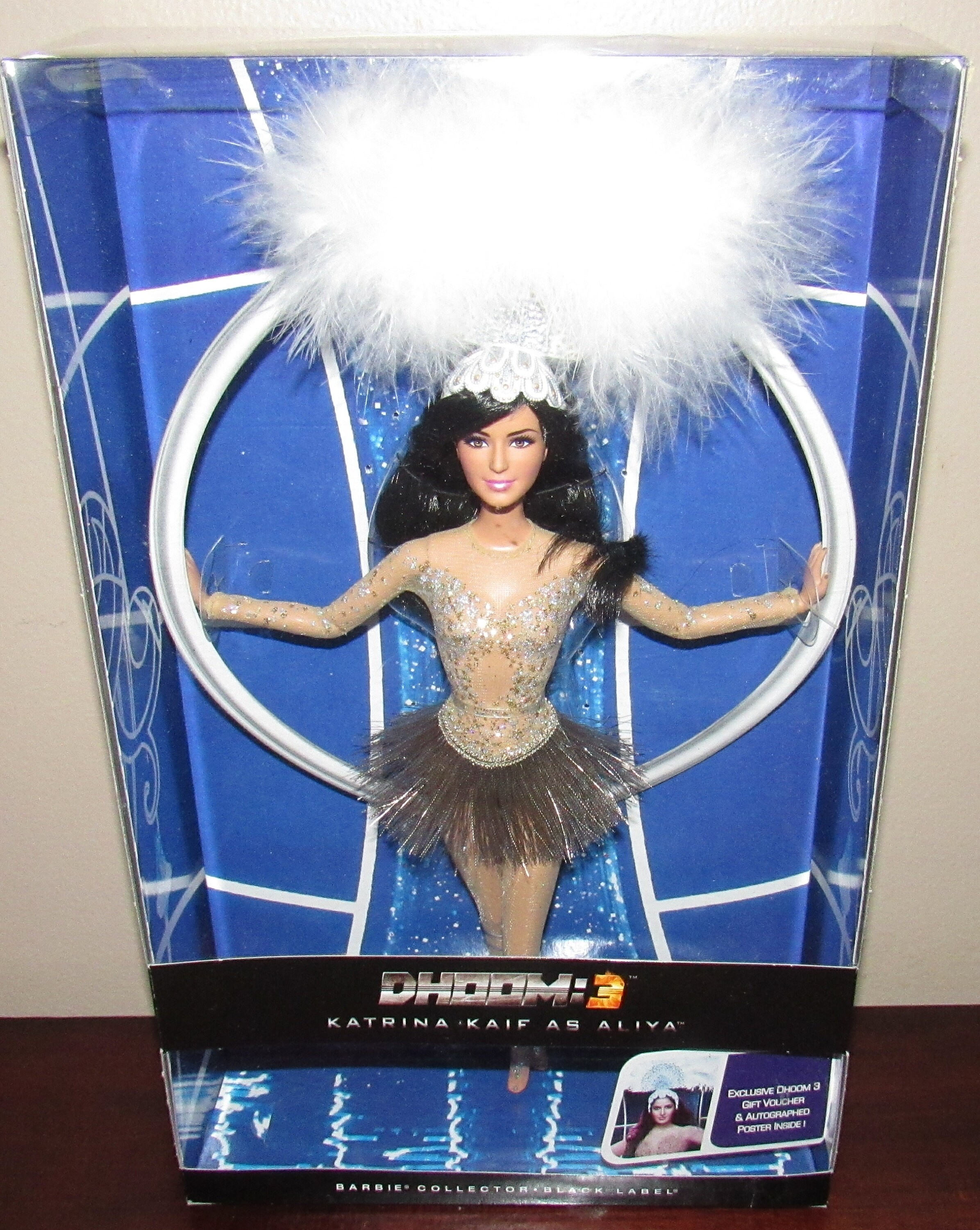 MIB NRFB Gorgeous Katrina Kaif as Aliva DHOOM 3 Black Label Etsy Australia