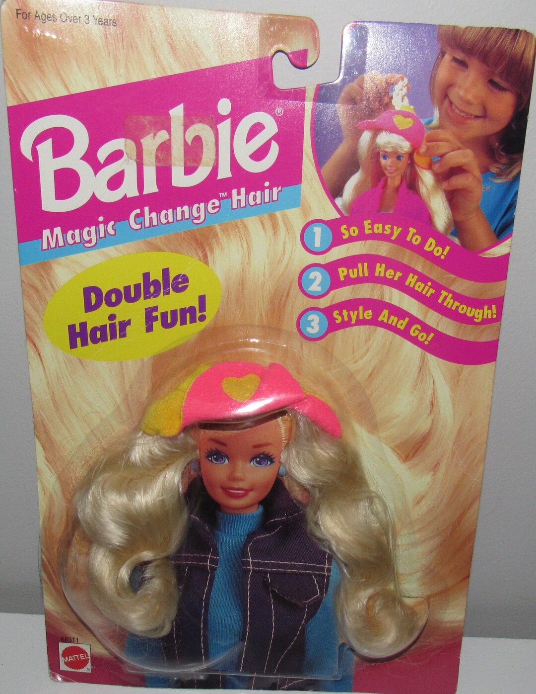 Vintage MIP Barbie Magic Change Hair #68311 Circa 1995 - Etsy