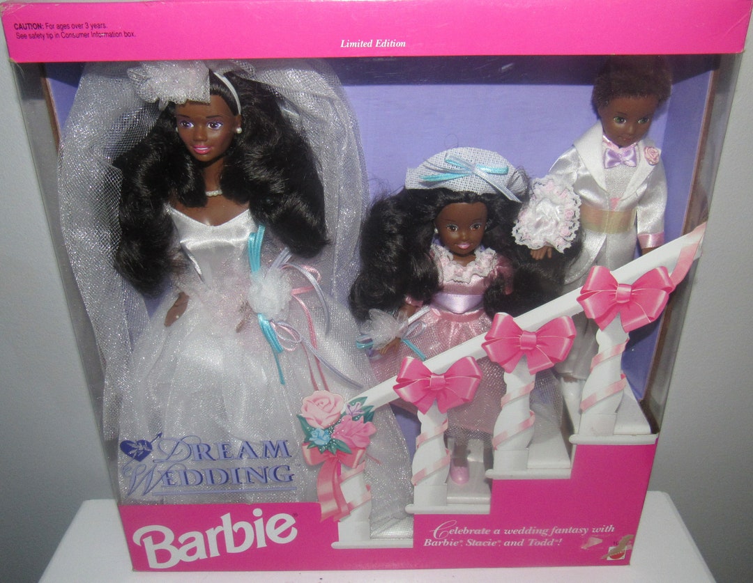 MIB & NRFB Vintage S.E. Beautiful Black Wedding Party Deluxe Set #13556 ...