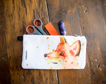 Fox Pencil Case | Etsy